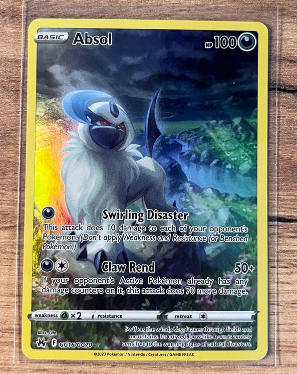 Absol GG16/70 Pokemon Crown Zenith | Kaufen auf Ricardo