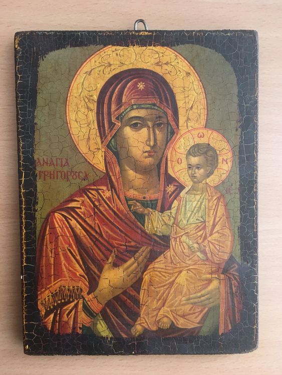 Ikone / Ikonenbild / Maria mit Jesuskind (Gebraucht) in Grenchen für CHF 10 – mit Lieferung auf ...