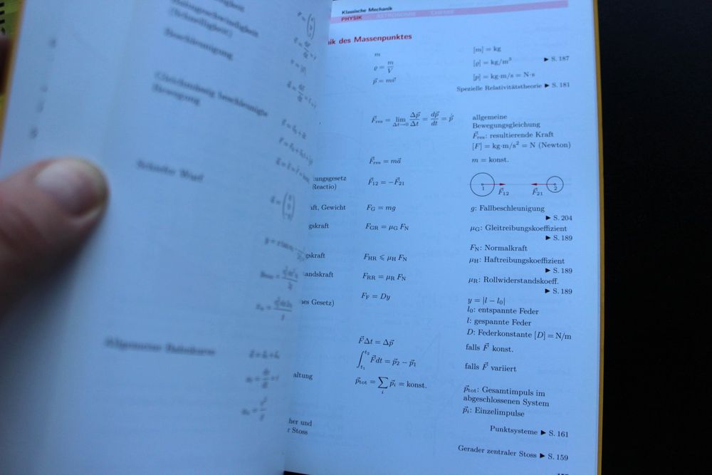 Formeln, Tabellen, Begriffe Mathe Physik Chemie (Gebraucht) in ...