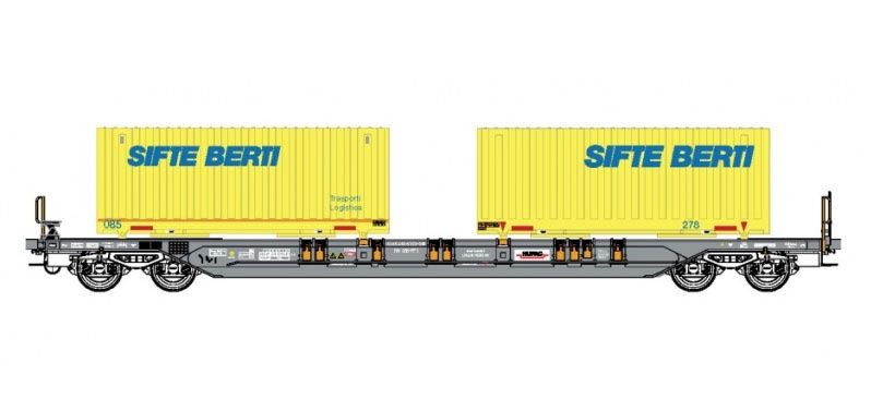 Kombimodell 20387.01 - CH-Hupac Sdgnss T 4.1 «Sifte Berti» (Neu (gemäss ...