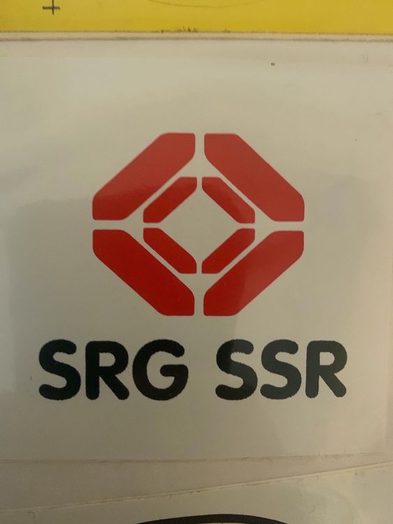 Antiker SRG SSR Aufkleber (Gebraucht) in Wiggen für CHF 1 – mit ...