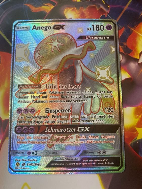 Pokemonkarte Anego GX Shiny (Neu (gemäss Beschreibung)) in Stadel für ...