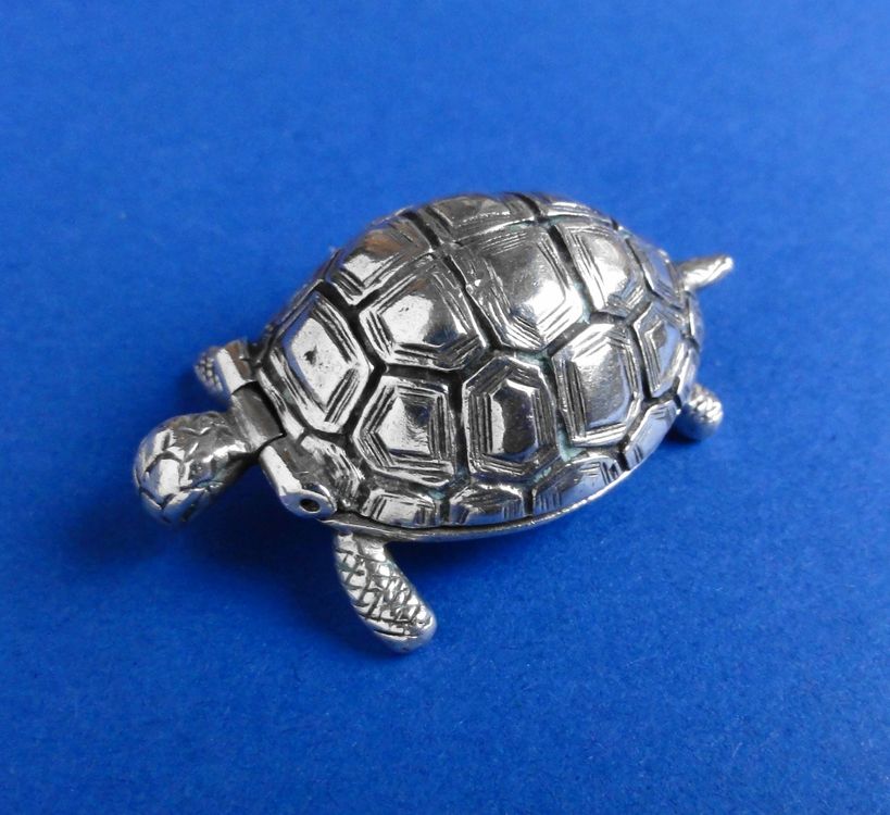 Miniatur-Döschen Silber 800 "Schildkröte" signiert GUCCI | Kaufen auf Ricardo