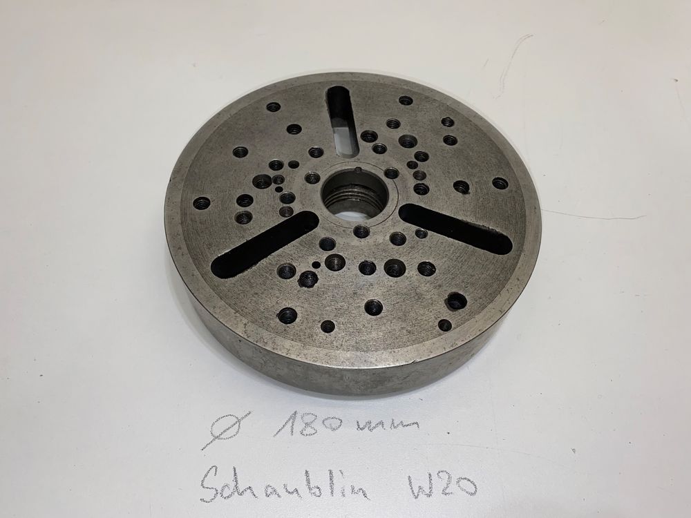 Schaublin W20 Planscheibe 180mm (Gebraucht) in Boswil für CHF 32 – mit Lieferung auf Ricardo kaufen