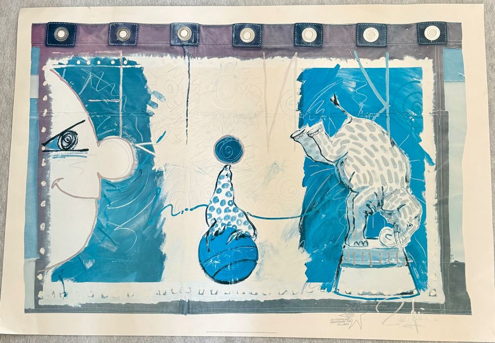 Rolf Knie (1949) Lith.-Plakat Zirkus Handsigniert (Gebraucht) in Root für CHF 20 – mit Lieferung ...