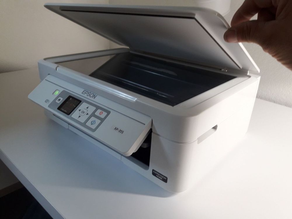Epson XP-355 Tintenstrahldrucker weiss (Gebraucht) in Eggenwil für CHF 1 – nur Abholung auf ...