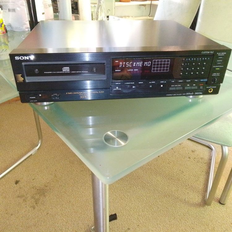 SONY Compact Disco Player CDP-337esD Digital 8×Oversampling | Kaufen ...