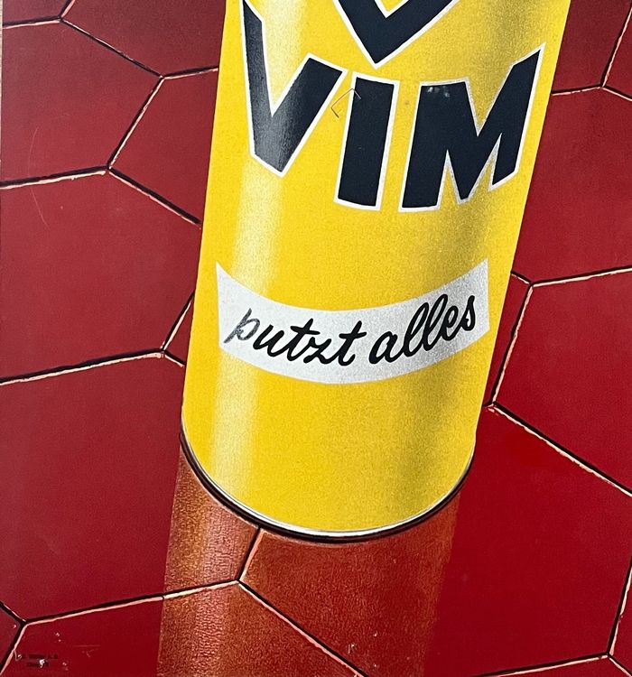 Vintage ( VIM ) Plakat | Kaufen auf Ricardo