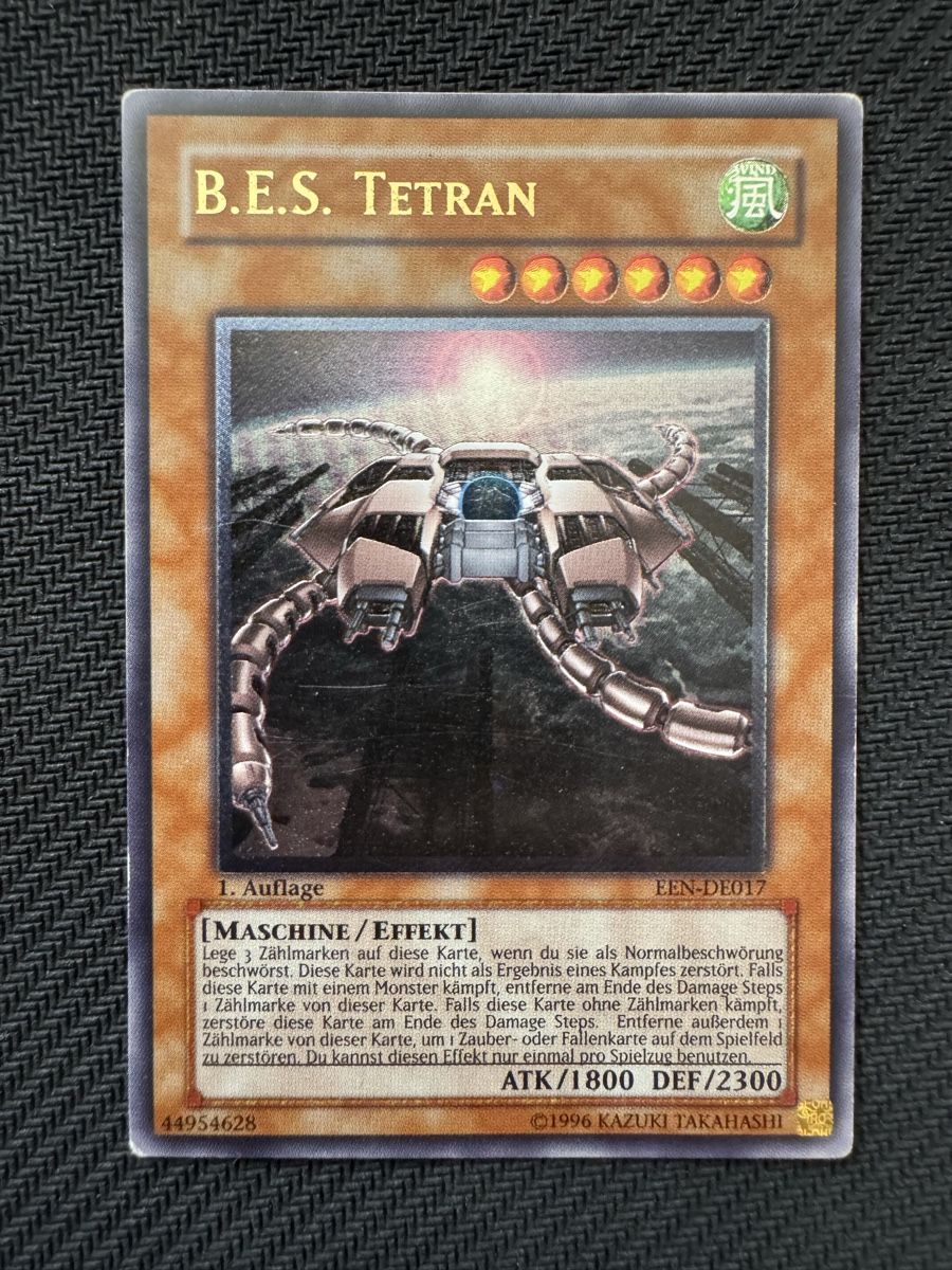 Yugioh B.E.S. TETRAN Oldschool Ultimate Rare EEN ab 1 CHF!! (Gebraucht ...