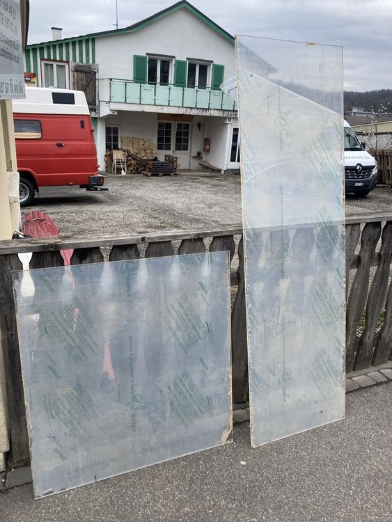 2 PLEXI GLAS PLATTEN | Kaufen auf Ricardo