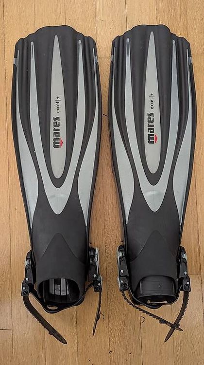 Flossen, Taucherflossen. Mares Excel +. Neuwertig. (Neu (gemäss ...