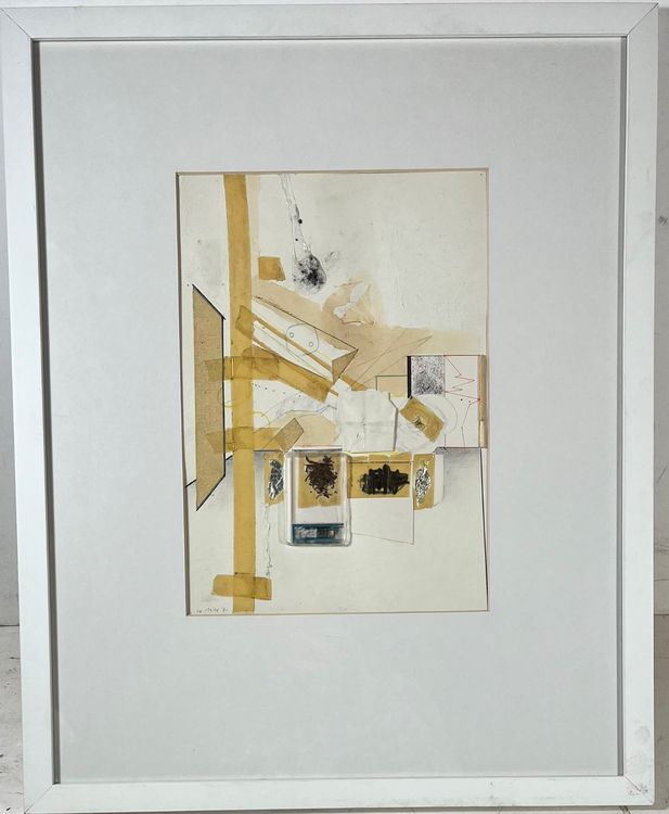 Werner Meyer (1943) Kollage Mischtechnik, Handsigniert (Gebraucht) in Root für CHF 19 – mit ...