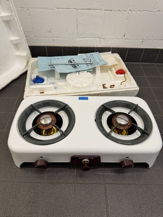 Optimus 535 Primus Campingkocher 2 Flamen Benzinkocher (Neu (gemäss ...
