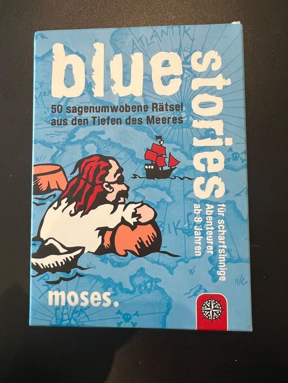 Moses. Blue Stories Kartenspiel Rätsel Abenteuer Meer 8+ (Neu (gemäss ...