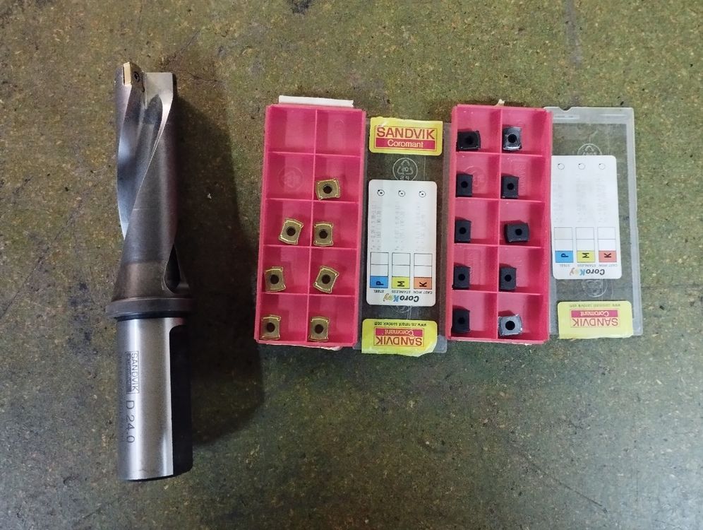 Sandvik Wendeplattenbohrer D 24mm (Gebraucht) in Schüpfen für CHF 57 ...