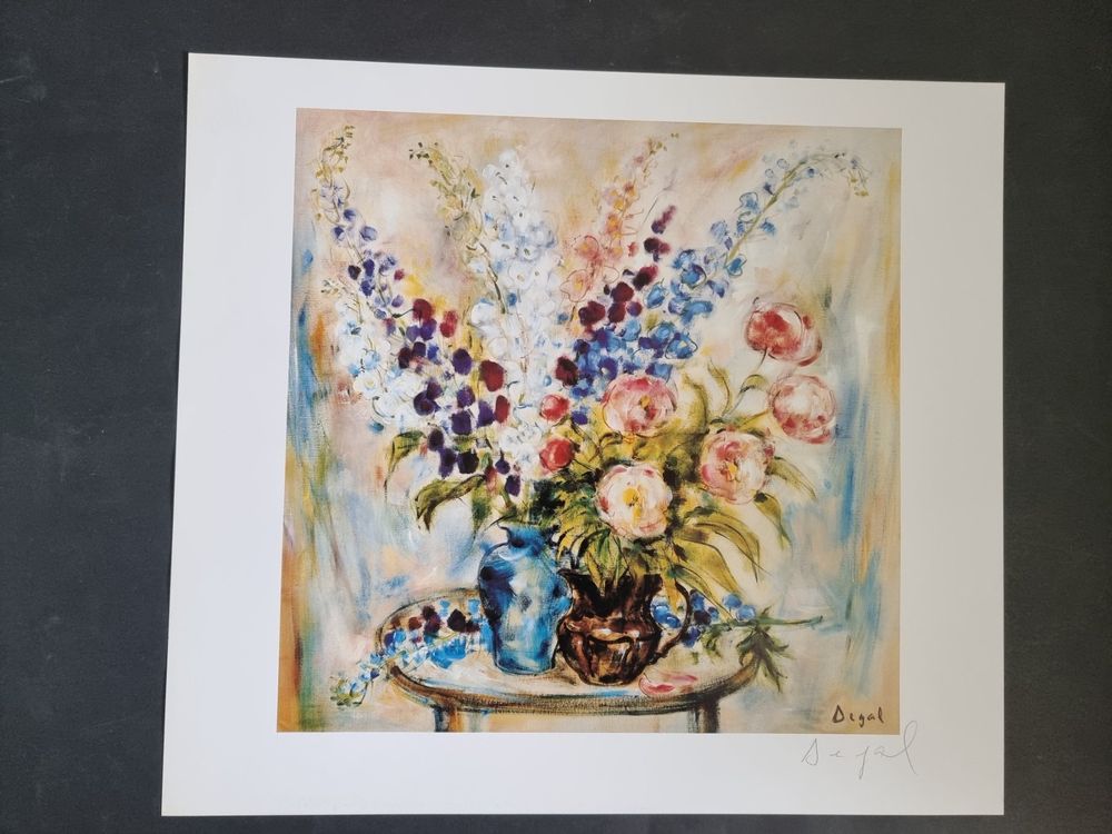 Simone Degal Schweizer Künstlerin, GRAFIK HANDSIGNIERT | Kaufen auf Ricardo