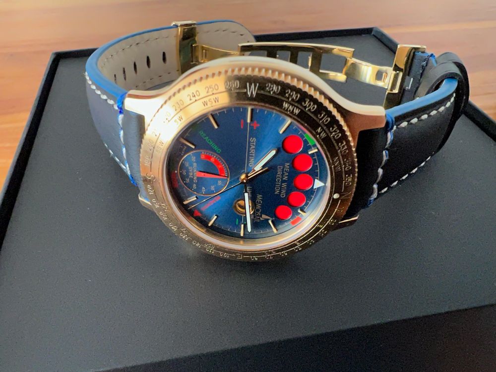 CORUM MEMOTIME Memosail Racing - Regatta timer - Blue dial | Kaufen auf ...