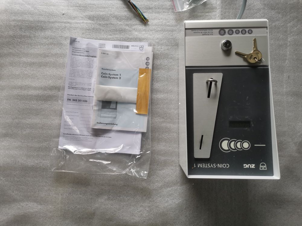 Münzautomat V-ZUG Coin (Neu und originalverpackt) in Paspels für CHF 170 – mit Lieferung auf ...