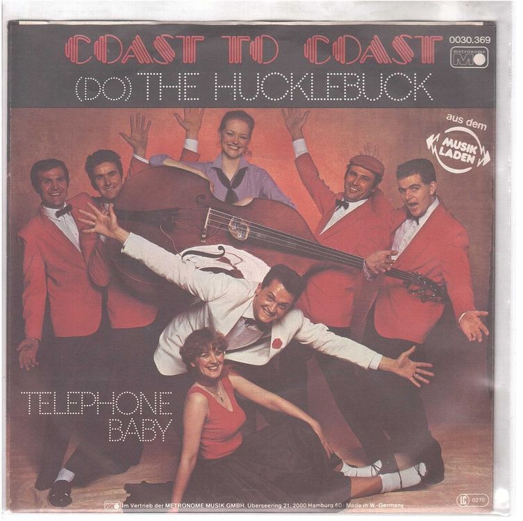 Single7 Coast to Coast - (do) the hucklebuck (Gebraucht) in Oberwil ...