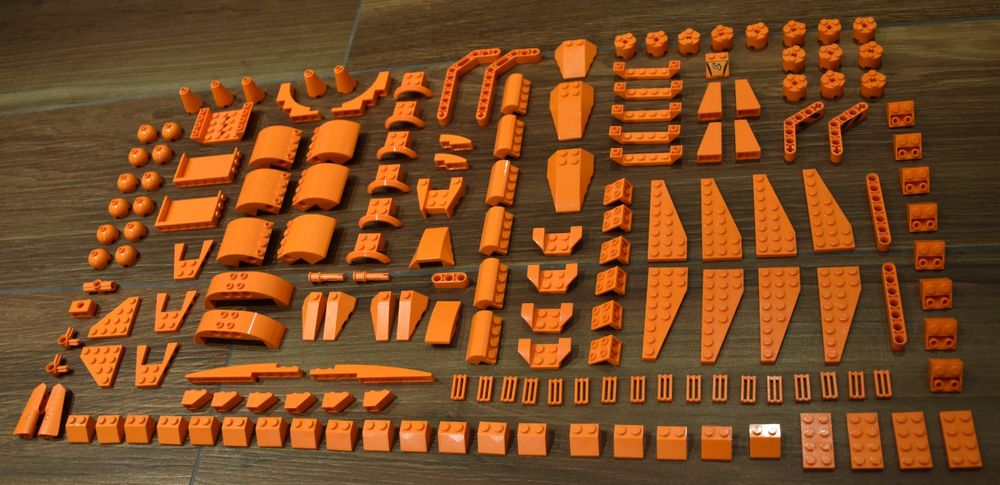 Lego Orange Spezial Space Teile Mix selten | Kaufen auf Ricardo