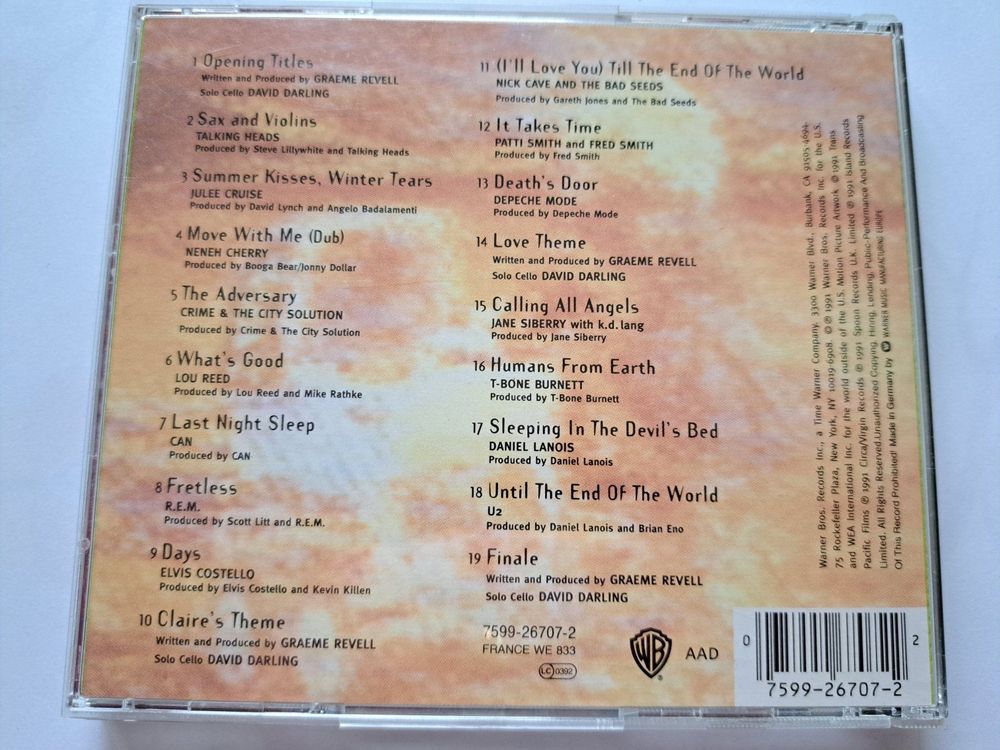 CD Music from Until the end of the world (Gebraucht) in Pully für CHF 5 ...