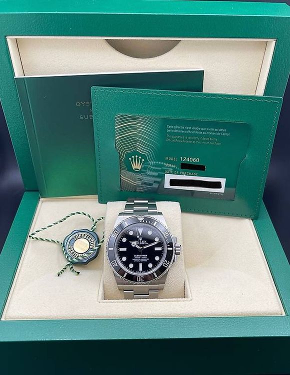 Rolex Submariner (No Date) Ref. 124060 NEW 2025 (Neu und ...