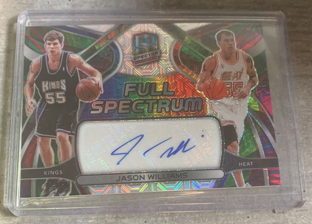 NBA Jason Williams Spectra Meta Auto Card /25 | Kaufen auf Ricardo