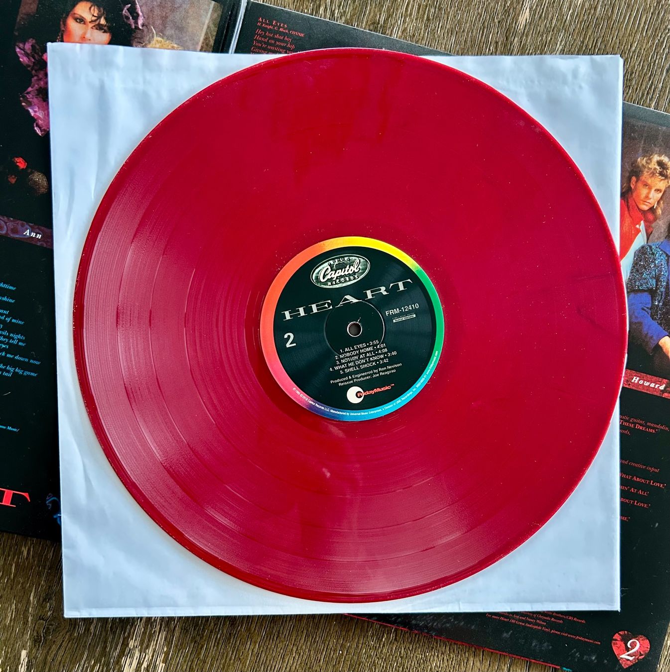 HEART „S/T“ VINYL LP RAR & NEU FRIDAY MUSIC MELODIC AOR GEM! (Neu (gemäss Beschreibung)) in ...