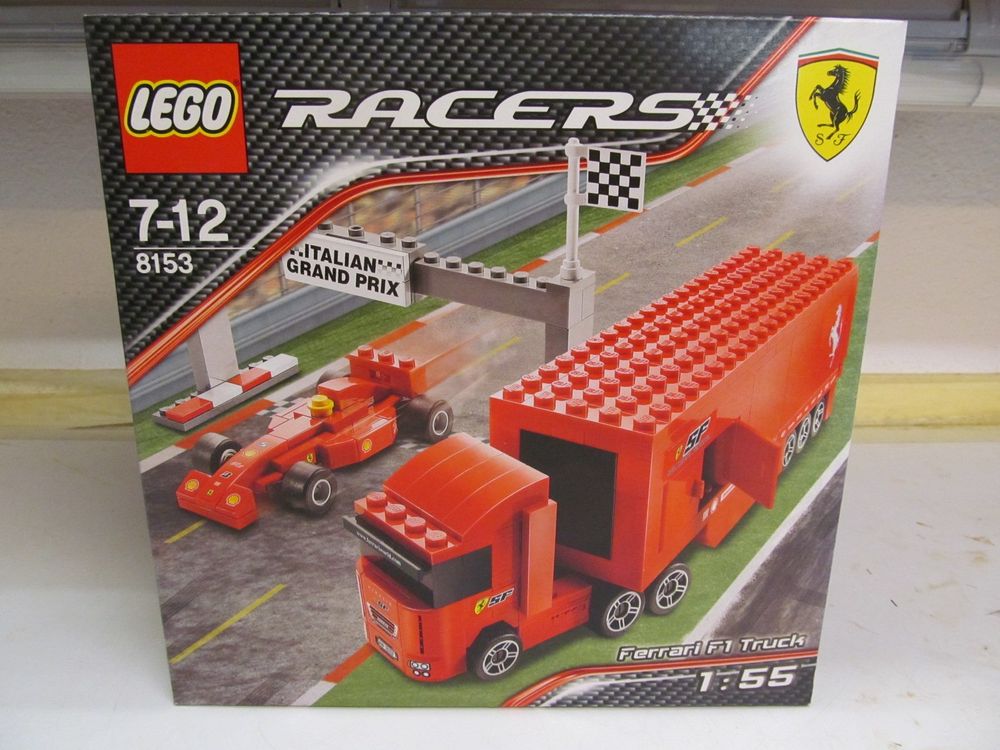 FERRARI F1 TRUCK 1:55 LEGO RACERS 8153 (Neu und originalverpackt) in ...