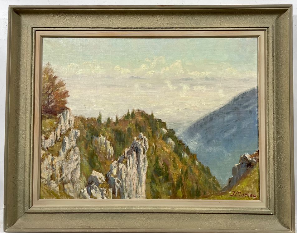 Jacques Mathey (1883-1973) grosses Gemälde | Kaufen auf Ricardo