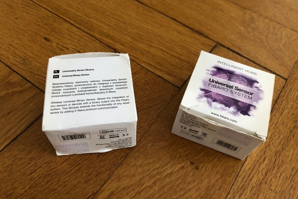 2 Fibaro Z-Wave Universal Binary Sensor | Kaufen auf Ricardo