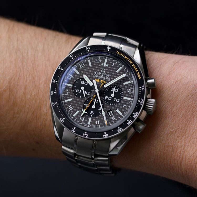 OMEGA SPEEDMASTER GMT HB‑SIA SOLAR IMPULSE - FULL SET 2012 (Gebraucht ...