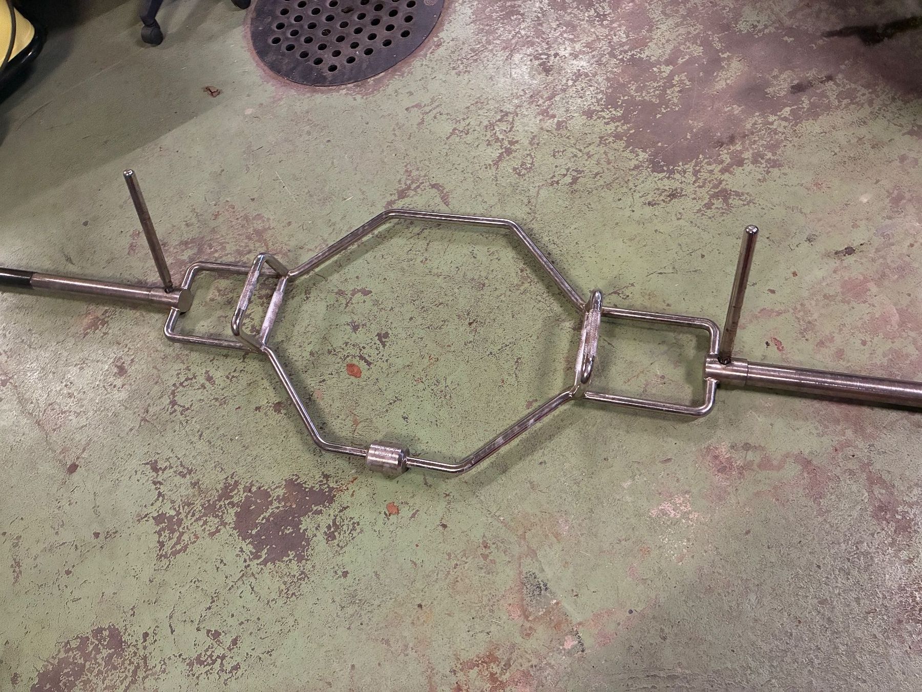 Hex Bar / Trap Bar mit abnehmbarer Verlängerung sehr massiv (Gebraucht ...