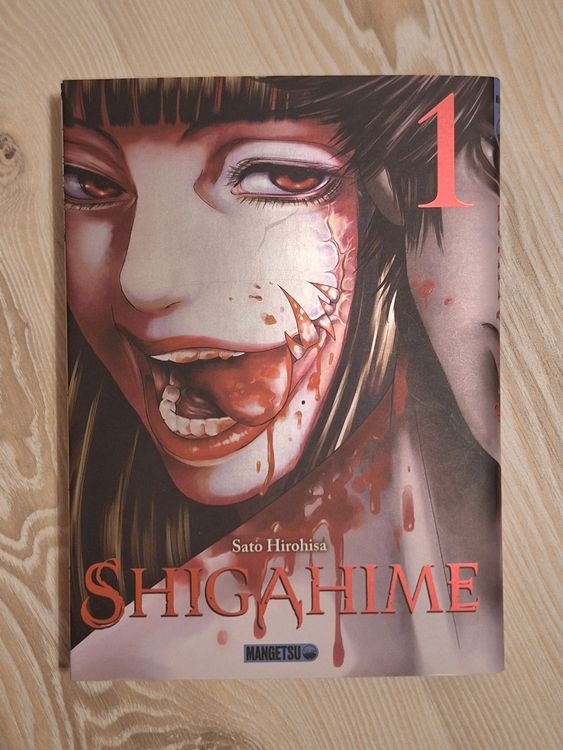 Shigahime - Série complète (Tomes 1 à 5) Manga Horreur (Neuf (Voir ...