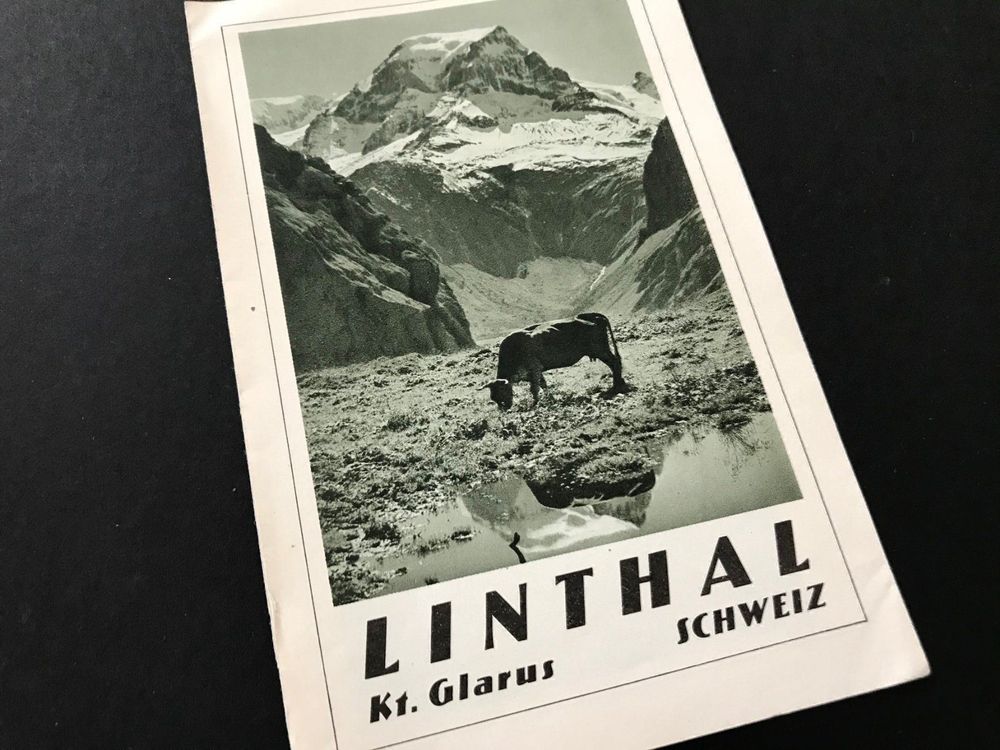 Alter Prospekt Linthal Glarus ca 1930 | Kaufen auf Ricardo