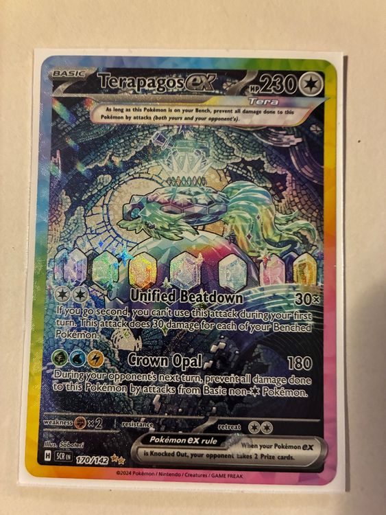 Pokemon Terapagos ex SAR 170/142 Stellar Crown (Gebraucht) in Zürich ...