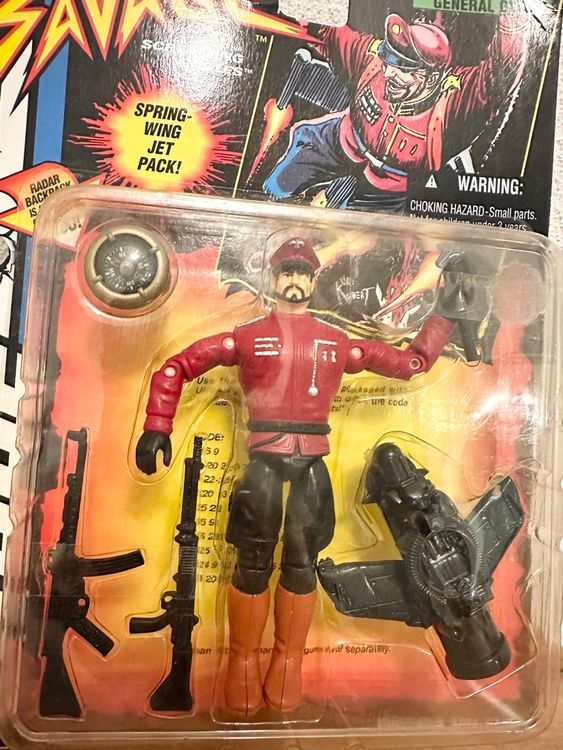 GI Joe 1994 Jet Pack General Blitz Savage Hasbro Neu vintage (Neu und ...