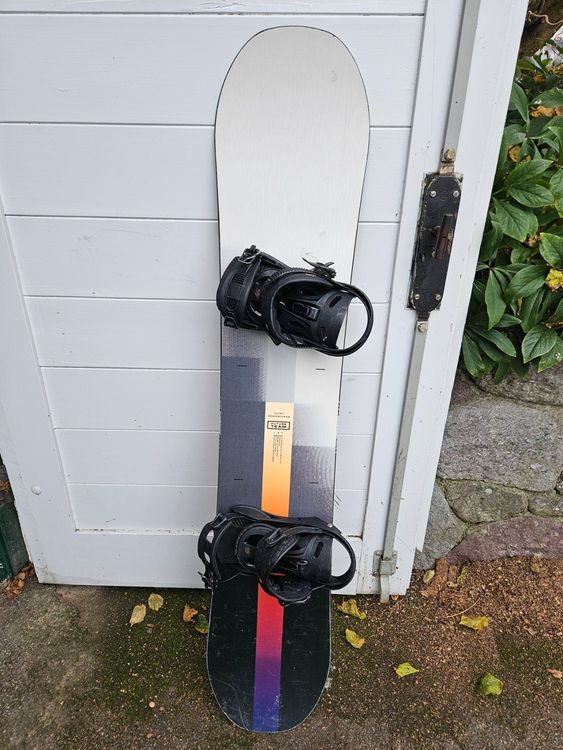 Snowboard Nitro Future Team 147cm inkl. Bindung (Gebraucht) in ...