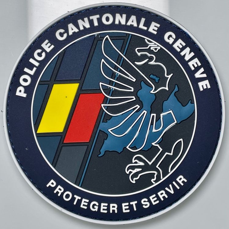 Patch Police Cantonale Genève (PVC, velcro) (D'occasion) à Genève pour ...
