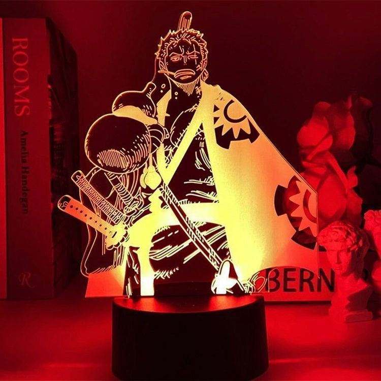 Zoro one piece - Anime 3D Led Lampe (Neu und originalverpackt) in St ...