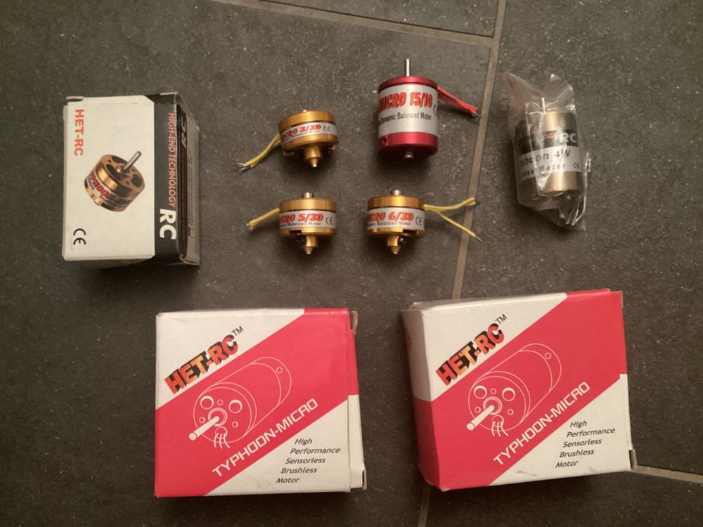 8 Stk Typhoon Brushless Motoren neu und ovp (Neu (gemäss Beschreibung ...