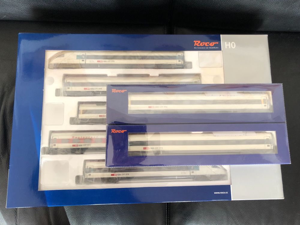 Roco SBB ICN (AC-Digital), 7-teilig, neu, OVP (69153+69155) (Neu und ...