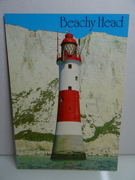 Vintage Postkarte Beachy Head Leuchtturm England (Gebraucht) in Teufen ...