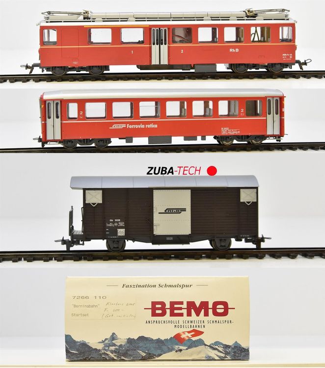 Bemo 7266110 Start-Set Berninabahn RhB (Gebraucht) in St. Gallen für ...