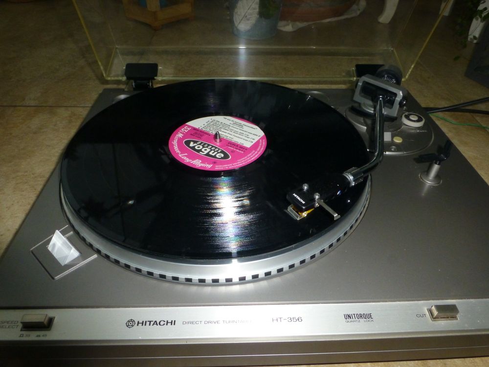 Vintage Plattenspieler Hitachi HT-356 Direct Drive von 1979 | Kaufen ...