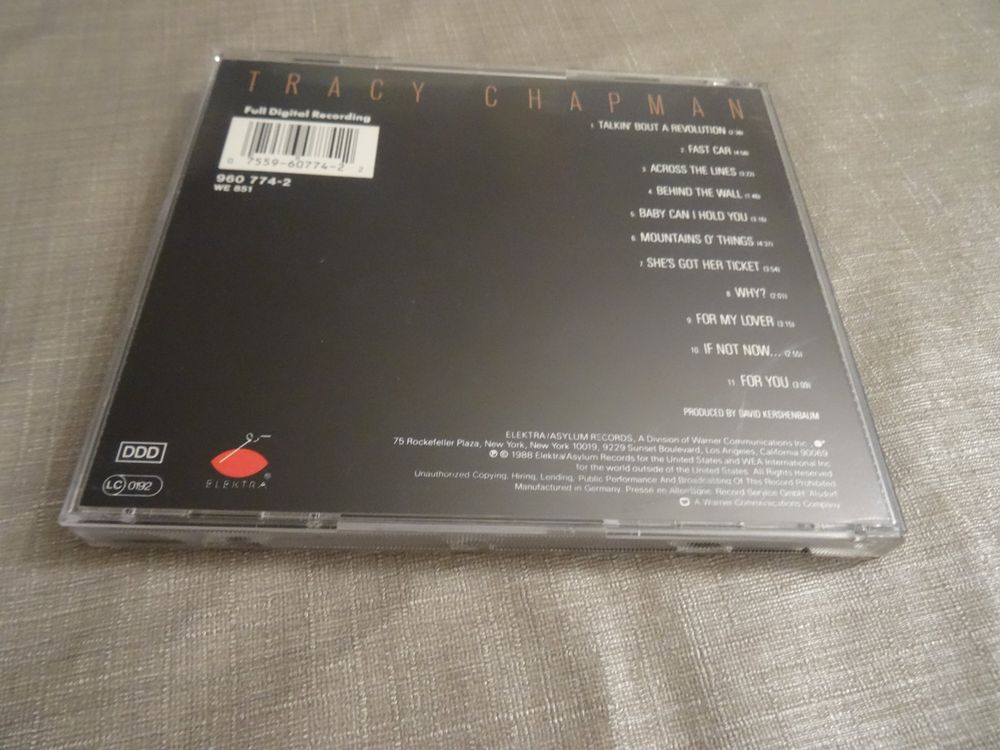 Tracy Chapman CD – (Gebraucht) in Olten für CHF 4 – mit Lieferung auf ...