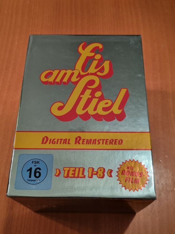 DVD: Eis am Stiel - Digital Remastered - Teil 1-8 - 9 Discs (Gebraucht ...