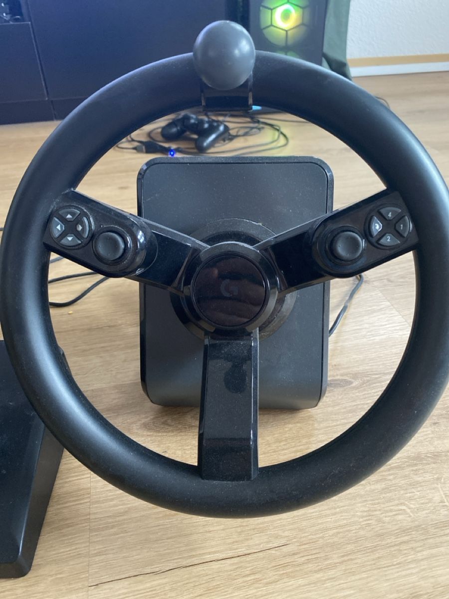 Logitech Gaming Lenkrad - für PC/ PlayStation/ XBox (Gebraucht) in ...