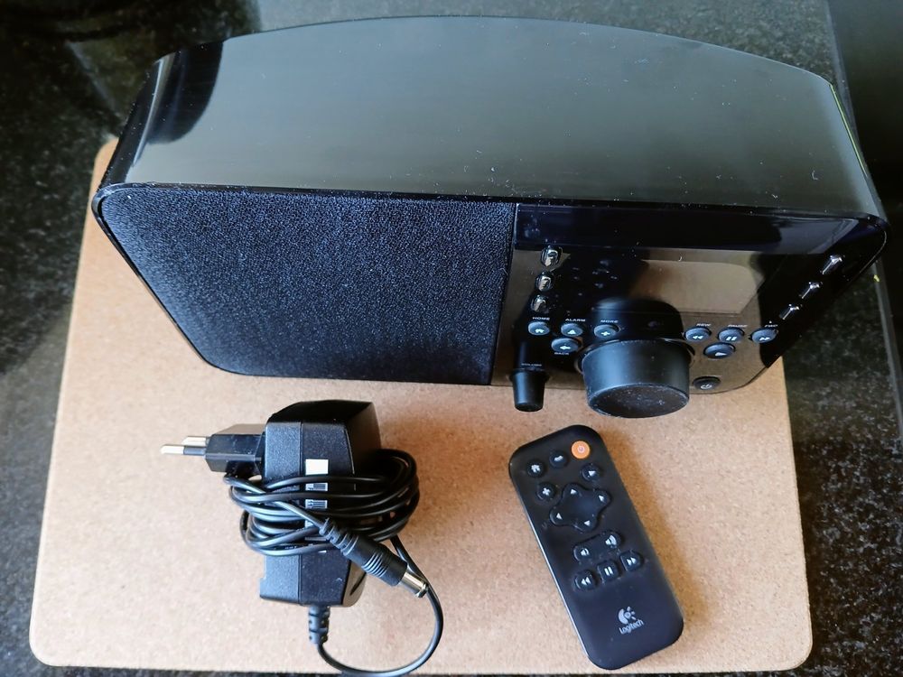 Logitech Squeezebox WiFi Radio schwarz mit Fernbedienung | Kaufen auf ...