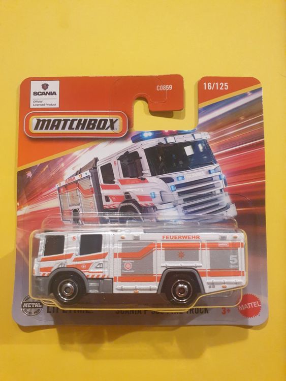 Matchbox SCANIA P 360 FIRE TRUCK | Kaufen auf Ricardo